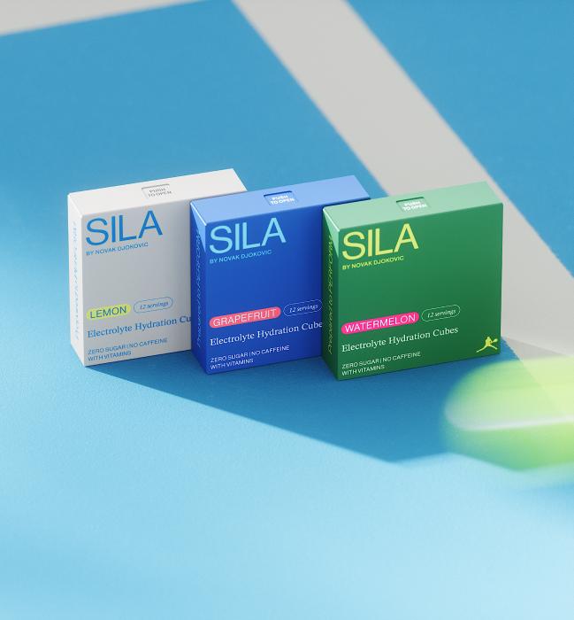 SILA by Novak Djokovic Electrolyte Hydration Cubes | Pre-order Now! SILA by Novak Djokovic Electrolyte Hydration Cubes | Pre-order Now!