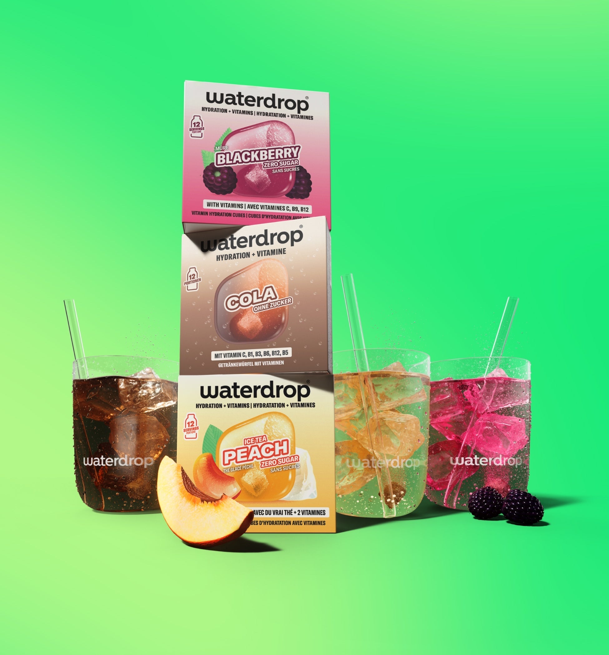 Microdrinks - Flavoured Water (sugar-free) | waterdrop®