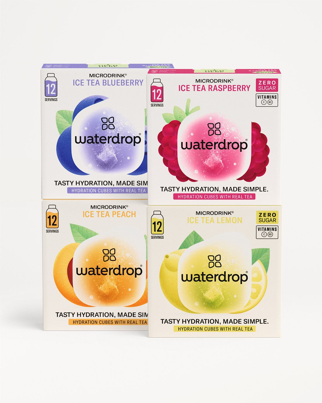 Microdrink ICE TEA (4 flavours): Order now | waterdrop®