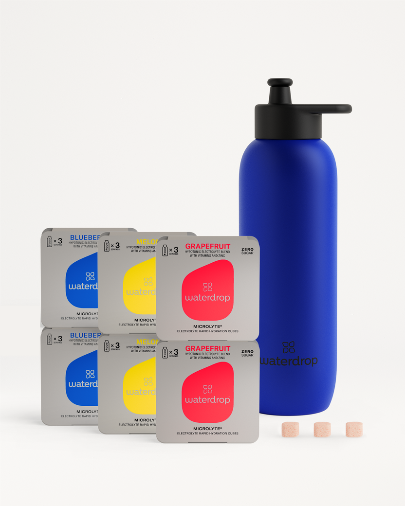 Microlyte: Electrolyte drinks for sport | waterdrop®