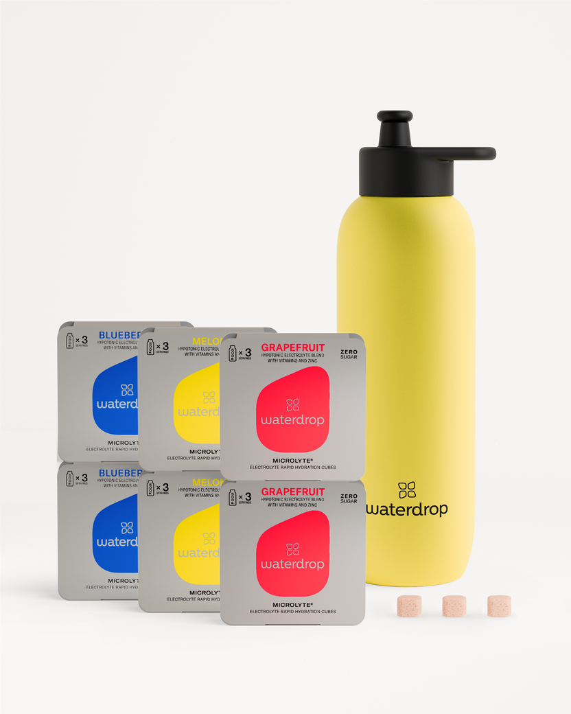 Microlyte: Electrolyte drinks for sport | waterdrop®