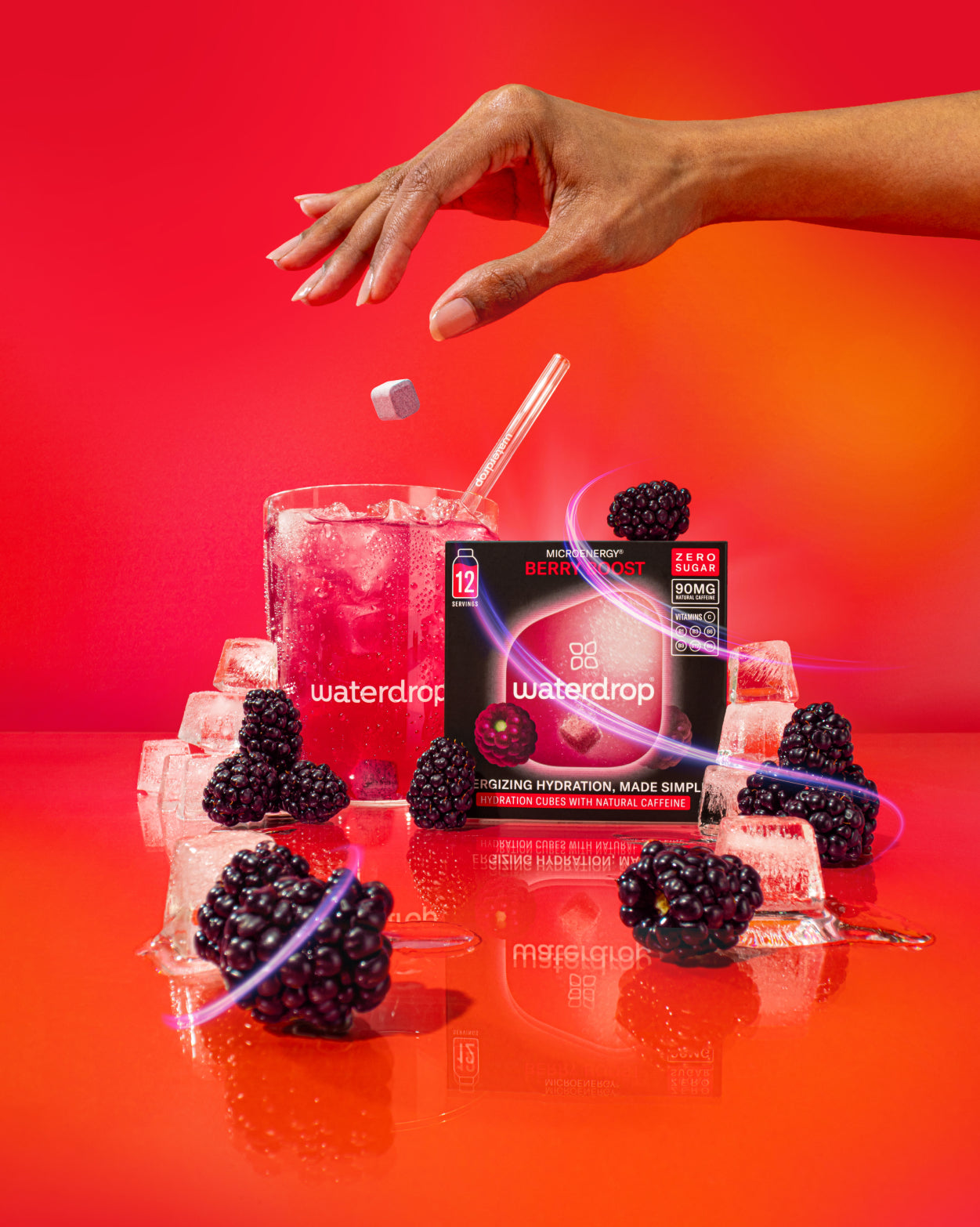 Microenergy BERRY BOOST: Order now | waterdrop®