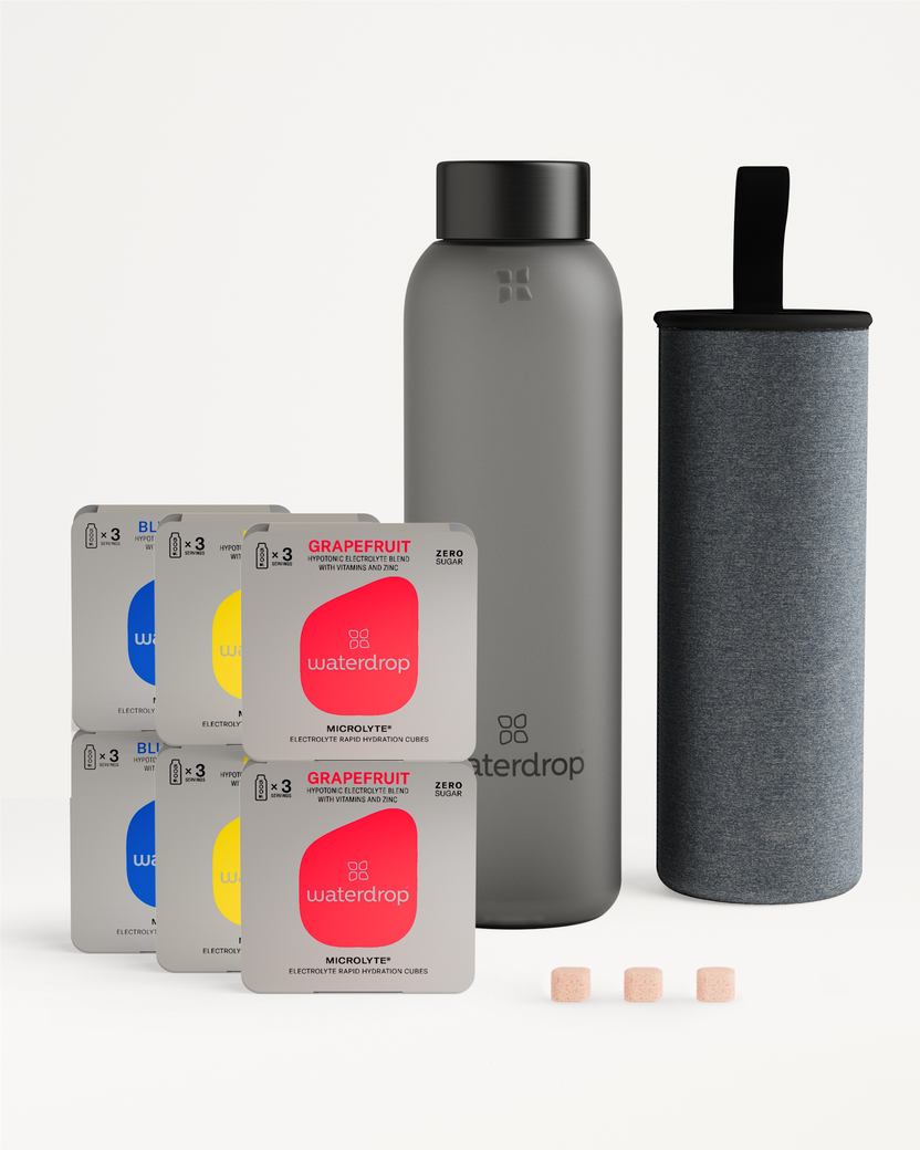 Microlyte: Electrolyte drinks for sport | waterdrop®