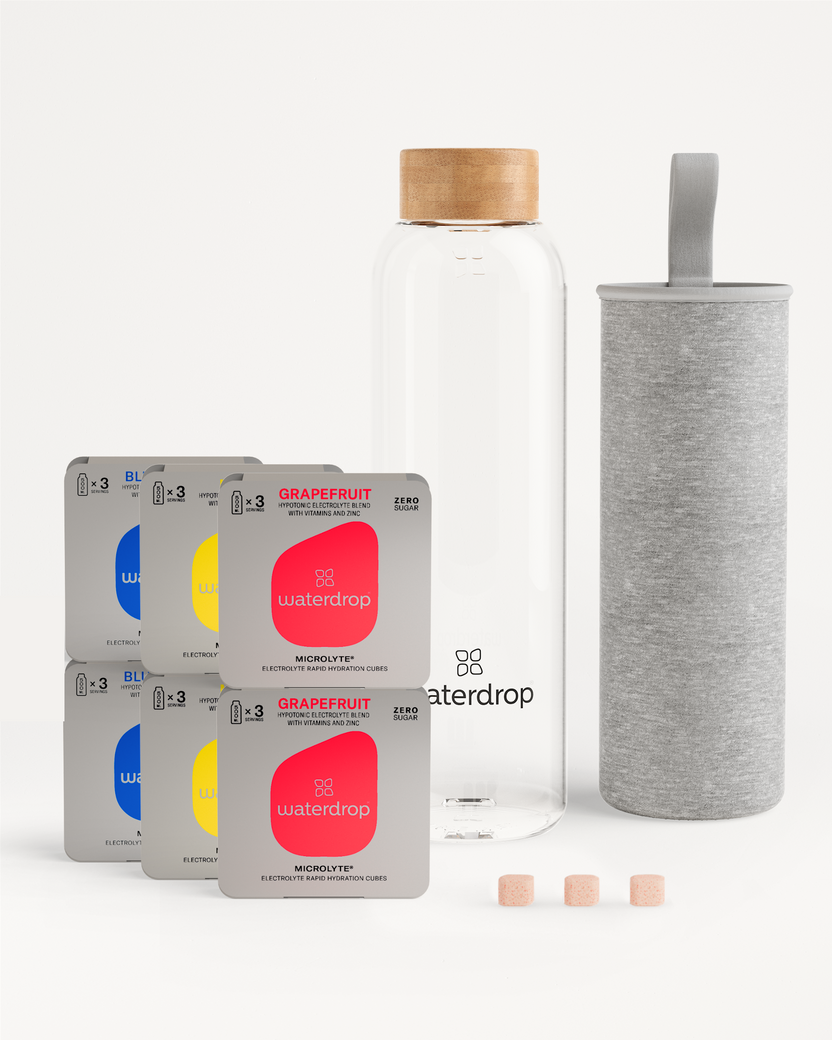Microlyte: Electrolyte drinks for sport | waterdrop®