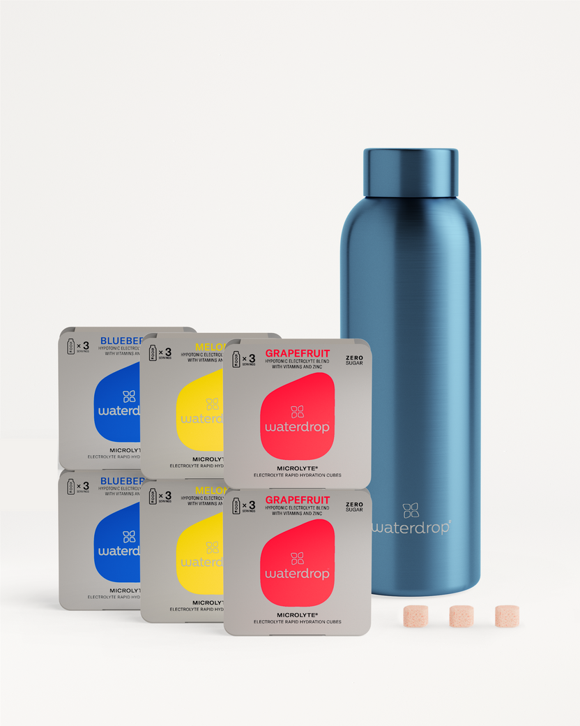 Microlyte: Electrolyte drinks for sport | waterdrop®