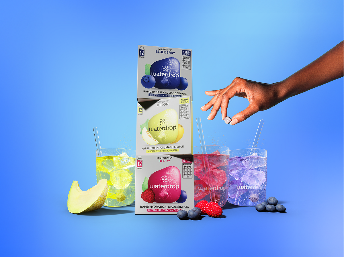 Microlyte: Electrolyte drinks for sport | waterdrop®