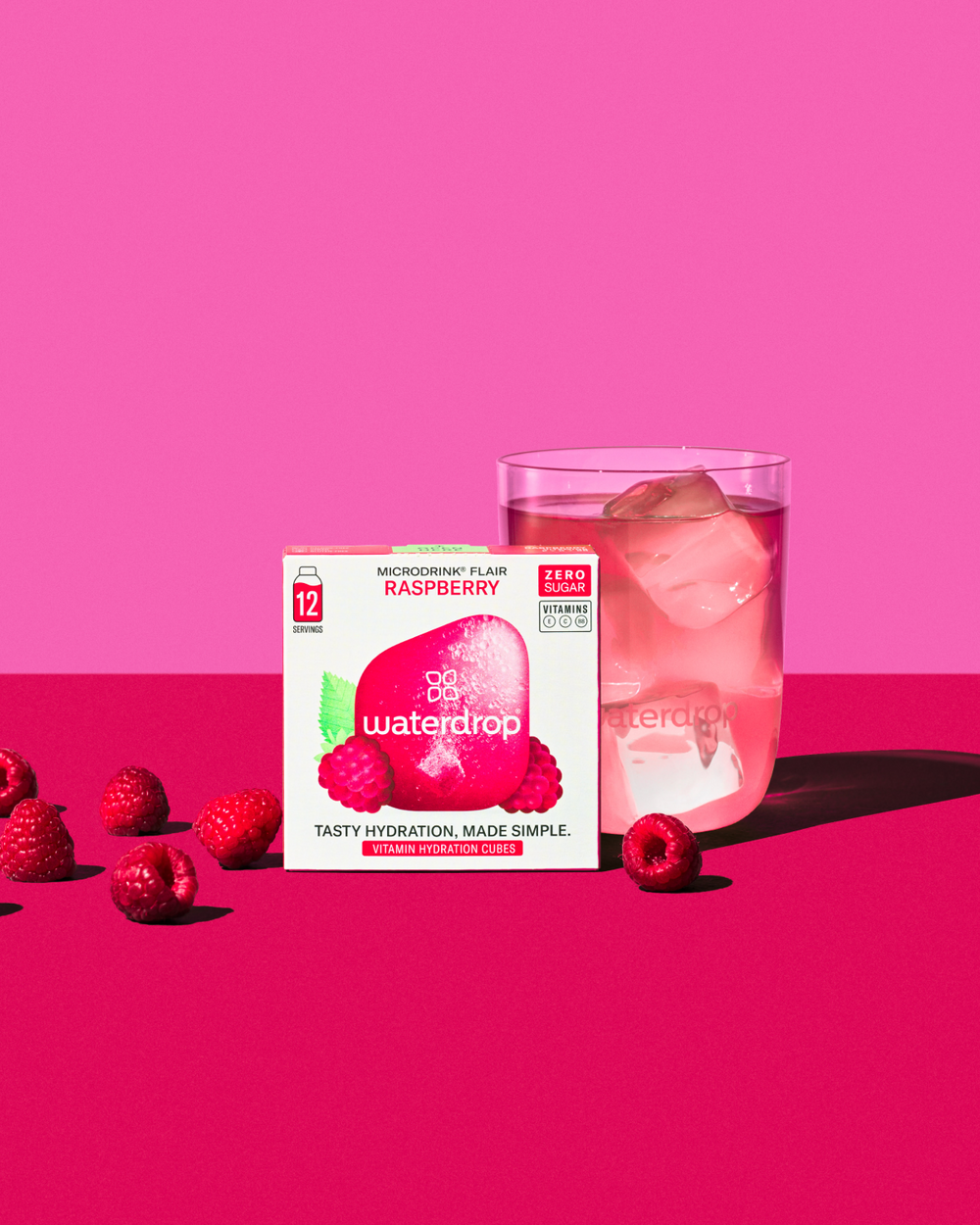 RASPBERRY 12-Pack Microdrink: Order now | waterdrop®
