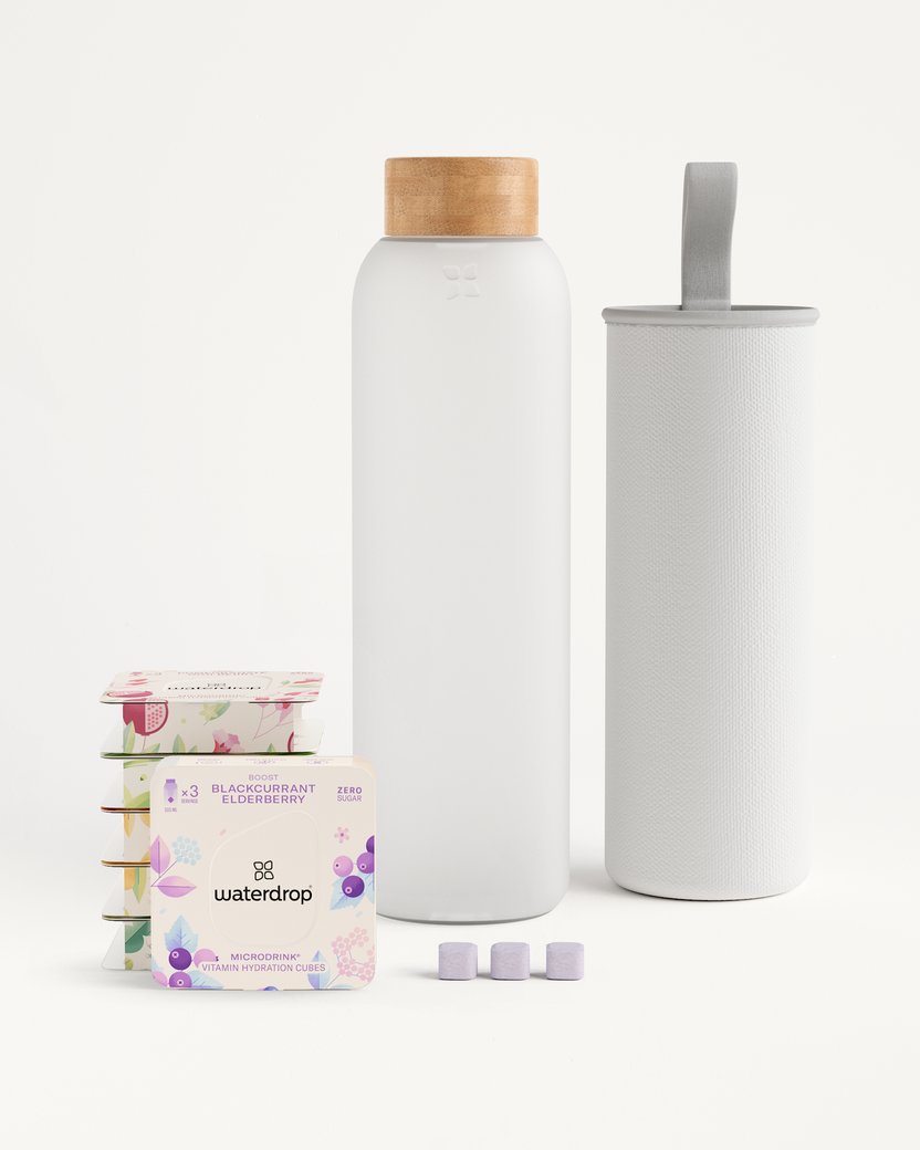 Variety packs - Hydration cubes & water bottle | waterdrop®